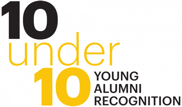 10 under 10 Young Alumni Recognition | Alumni Relations