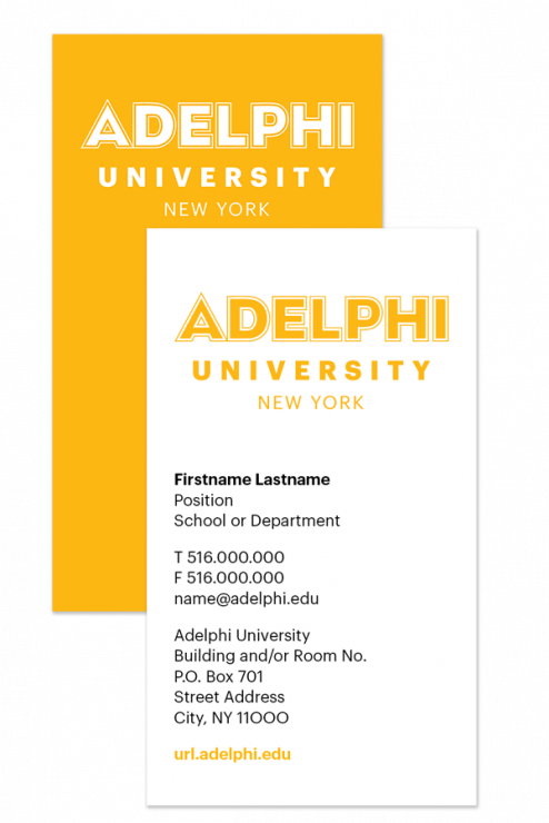 Stationery | Brand Identity | Adelphi University
