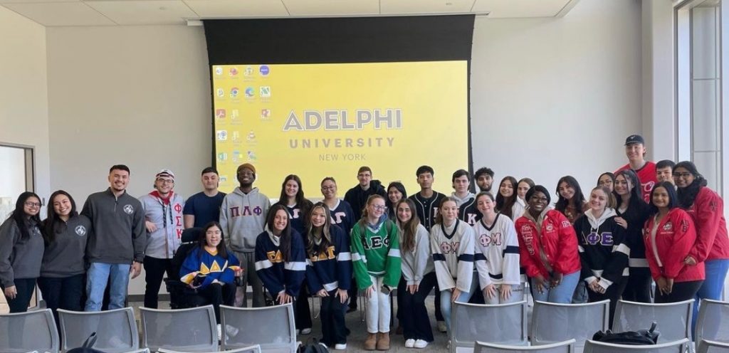 Greek Life and Social Fellowship Involvement | Adelphi University