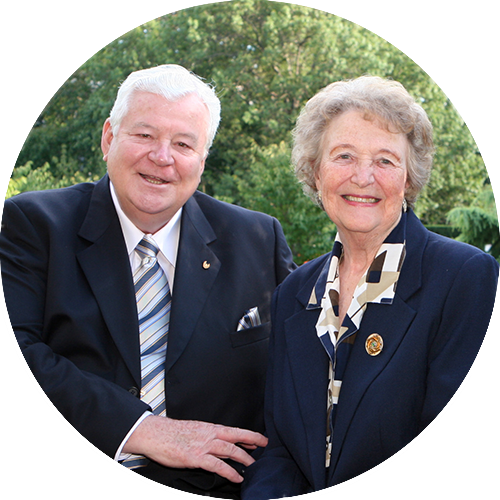 Erna & Thomas Lovely | Million Dollar Roundtable | Giving to Adelphi