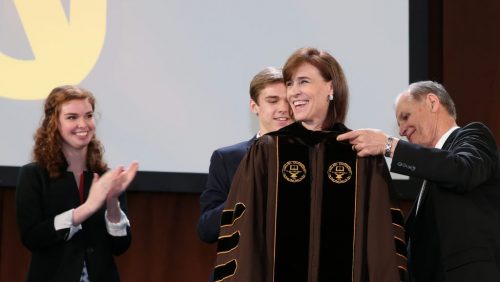 Christine M. Riordan Inaugurated as Adelphi's 10th President