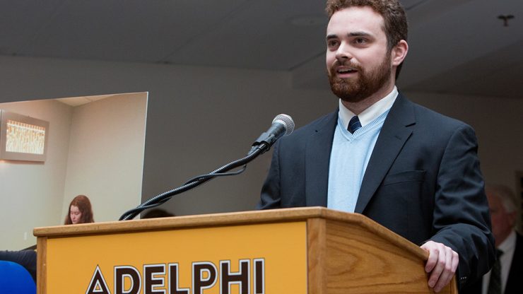 A Bridges Program Alumnus Honored for Advocacy for Autism Awareness