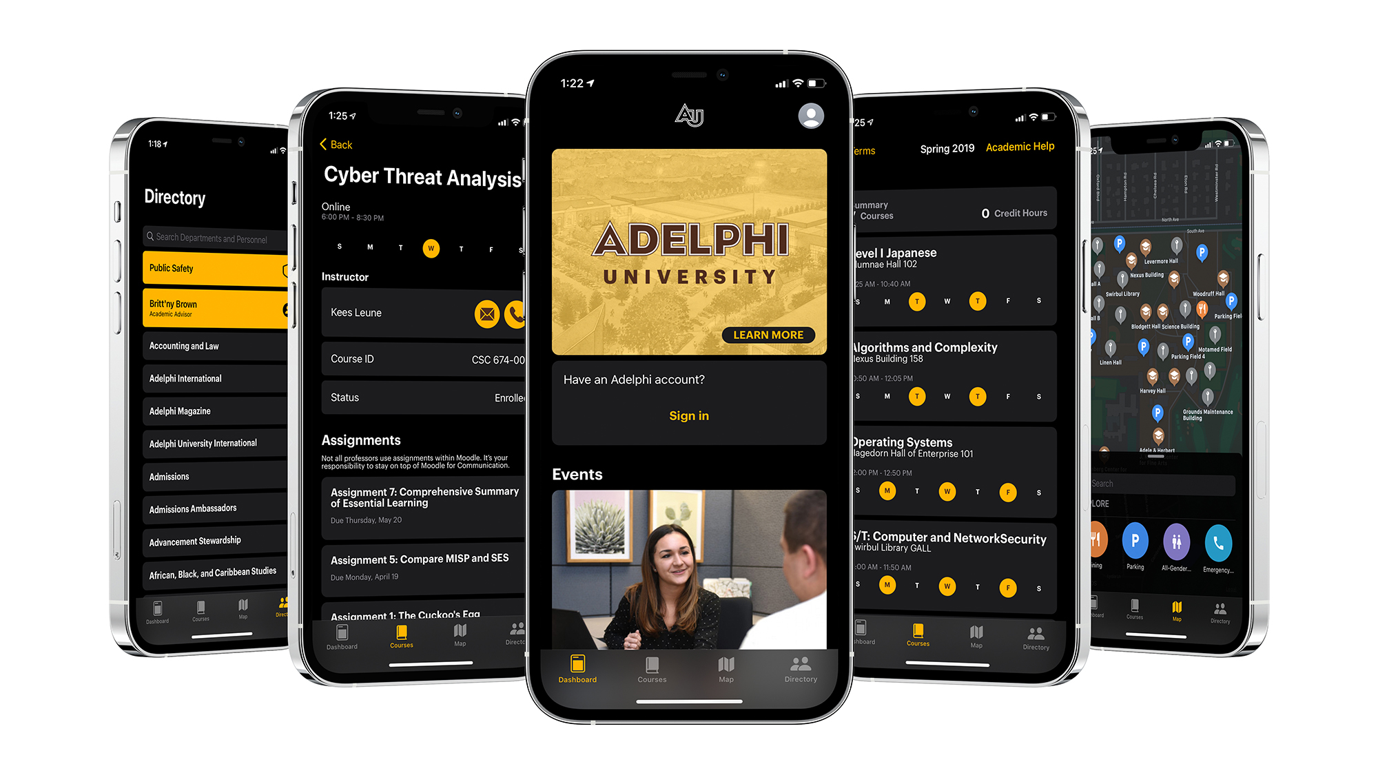Adelphi University Student Mobile App | Technology Services Adelphi University Student Mobile App | Technology Services