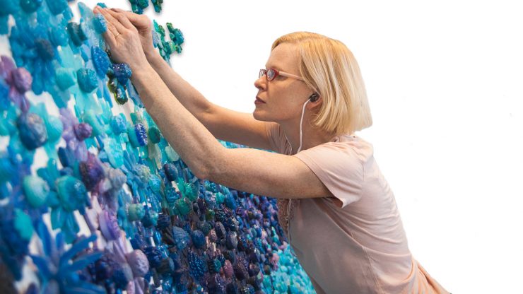 Flower Power Takes Root in Public Art | Adelphi University