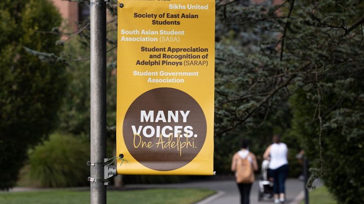 Raising the Banner of Diversity | Adelphi University
