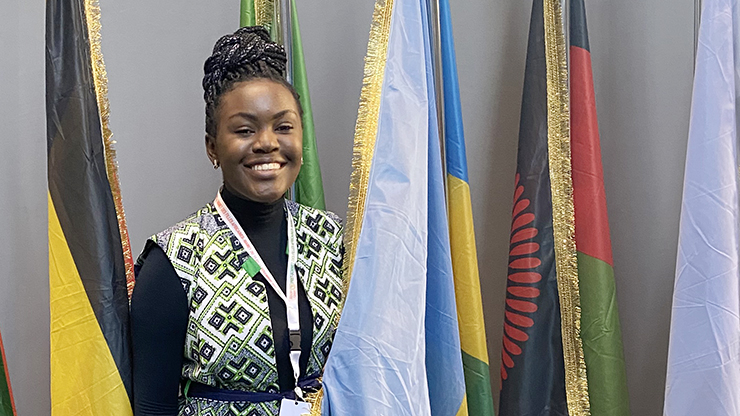 A Global Scholar at the African Girls' Summit | Adelphi University