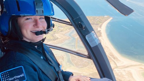 Giving Critical Care on Land and in the Air | Adelphi University