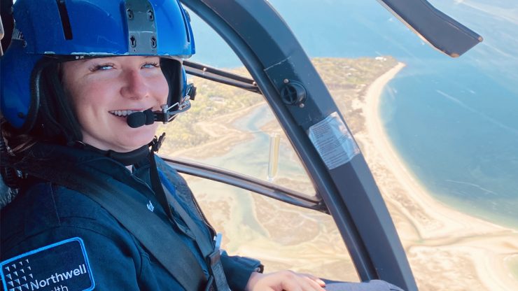 Giving Critical Care on Land and in the Air | Adelphi University