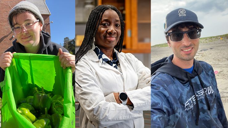Environmental Studies Students Lead in Nature and on Campus