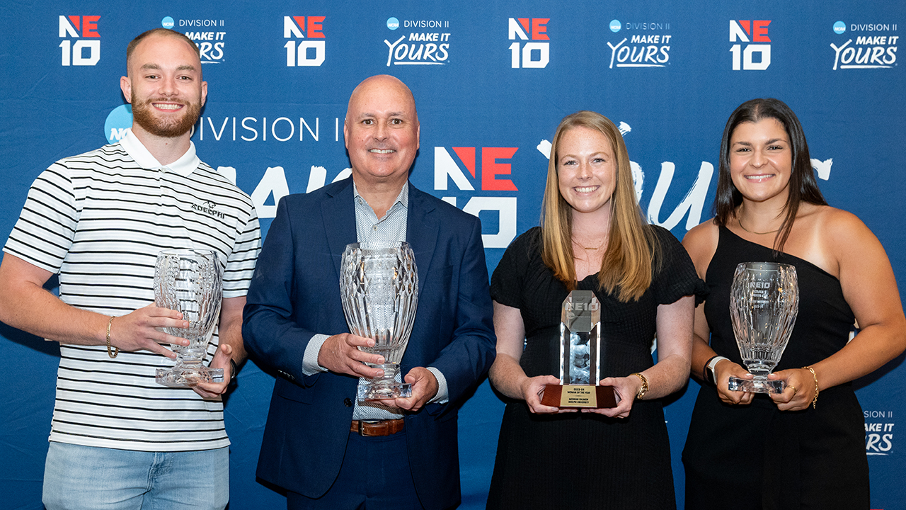 Adelphi Athletics Sweeps All Three NE10 Presidents’ Cups | Adelphi University