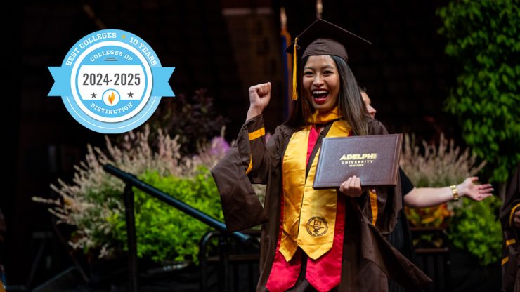 Adelphi Recognized by Colleges of Distinction, Fiske Guide | Adelphi University